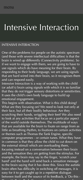 Intensive Interaction - Phoebe Caldwell