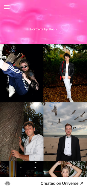 portraits - Rachel Coster