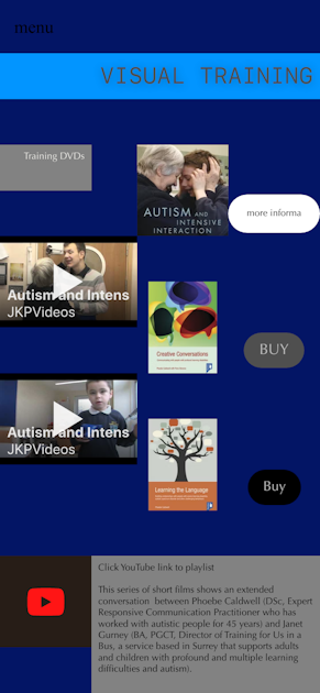 Visual Training - Phoebe Caldwell