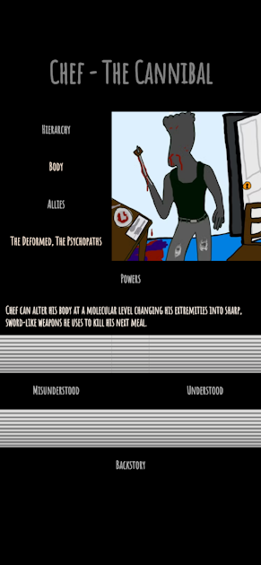 The Cannibal - MU Comics