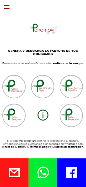 Facturación - Grupo Petromovil