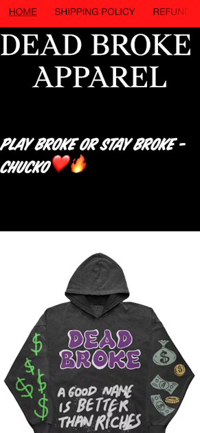 Home [www.deadbrokeapparel.com]